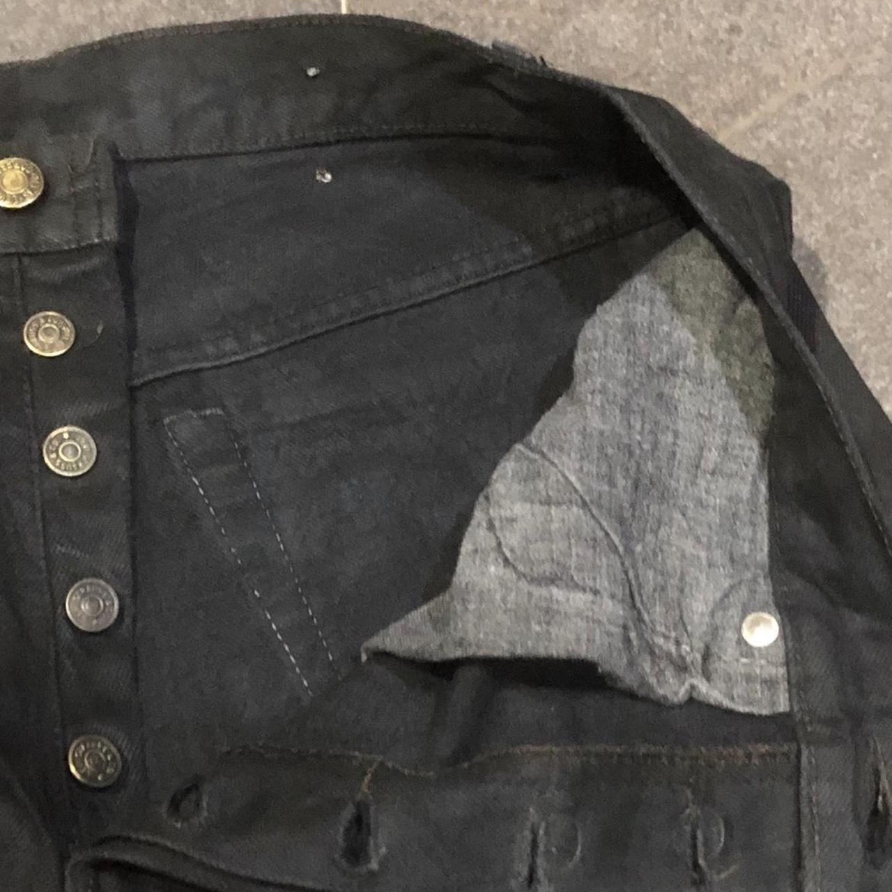 Vintage Levi’s 501 Black, slight signs of fading... - Depop