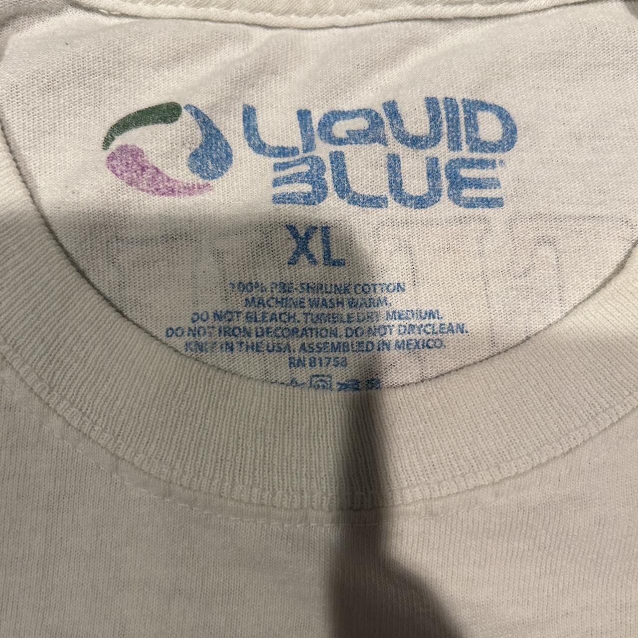 liquid blue Men's multi T-shirt | Depop