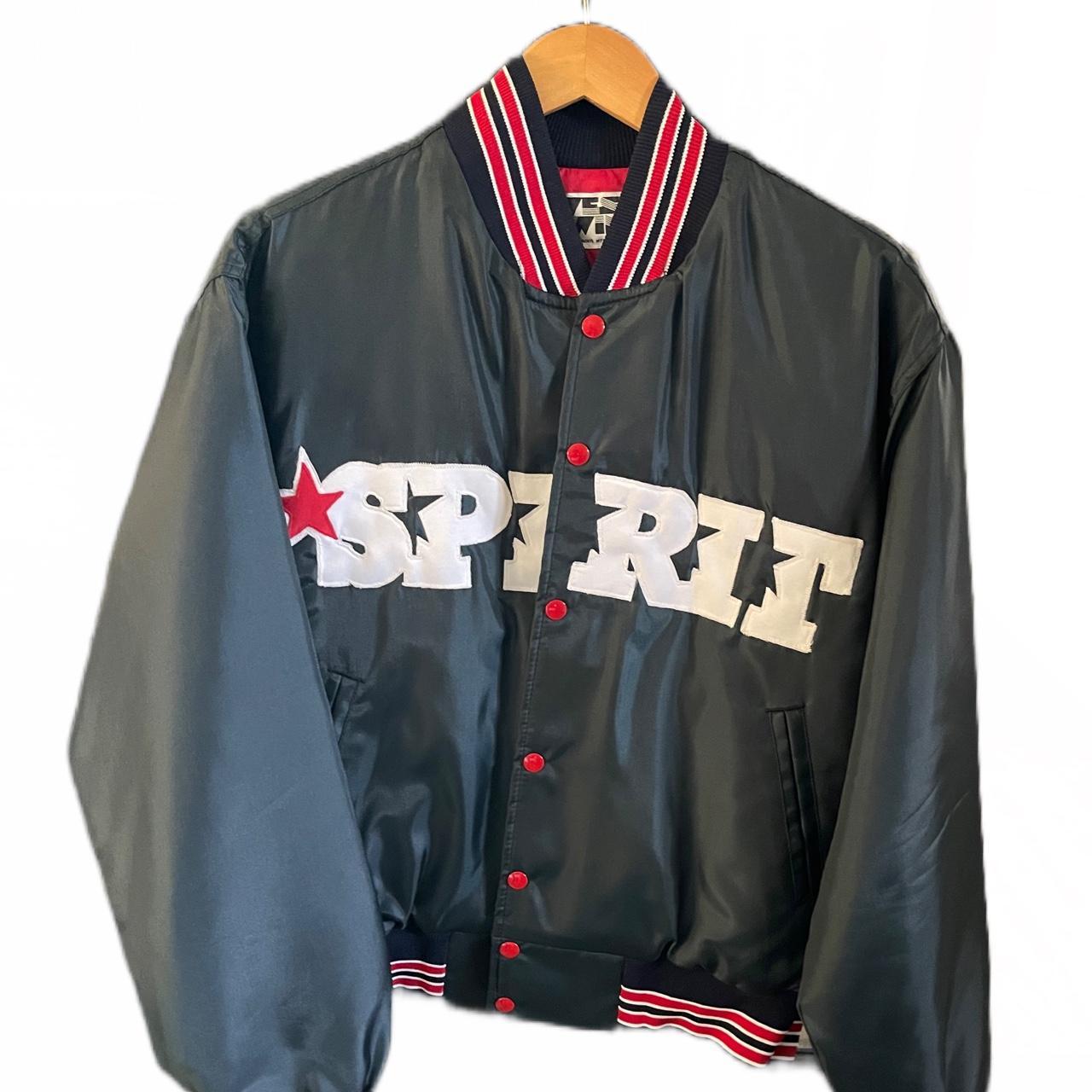 Thrifted Spirit Bomber Jacket. Good Condition. - Depop