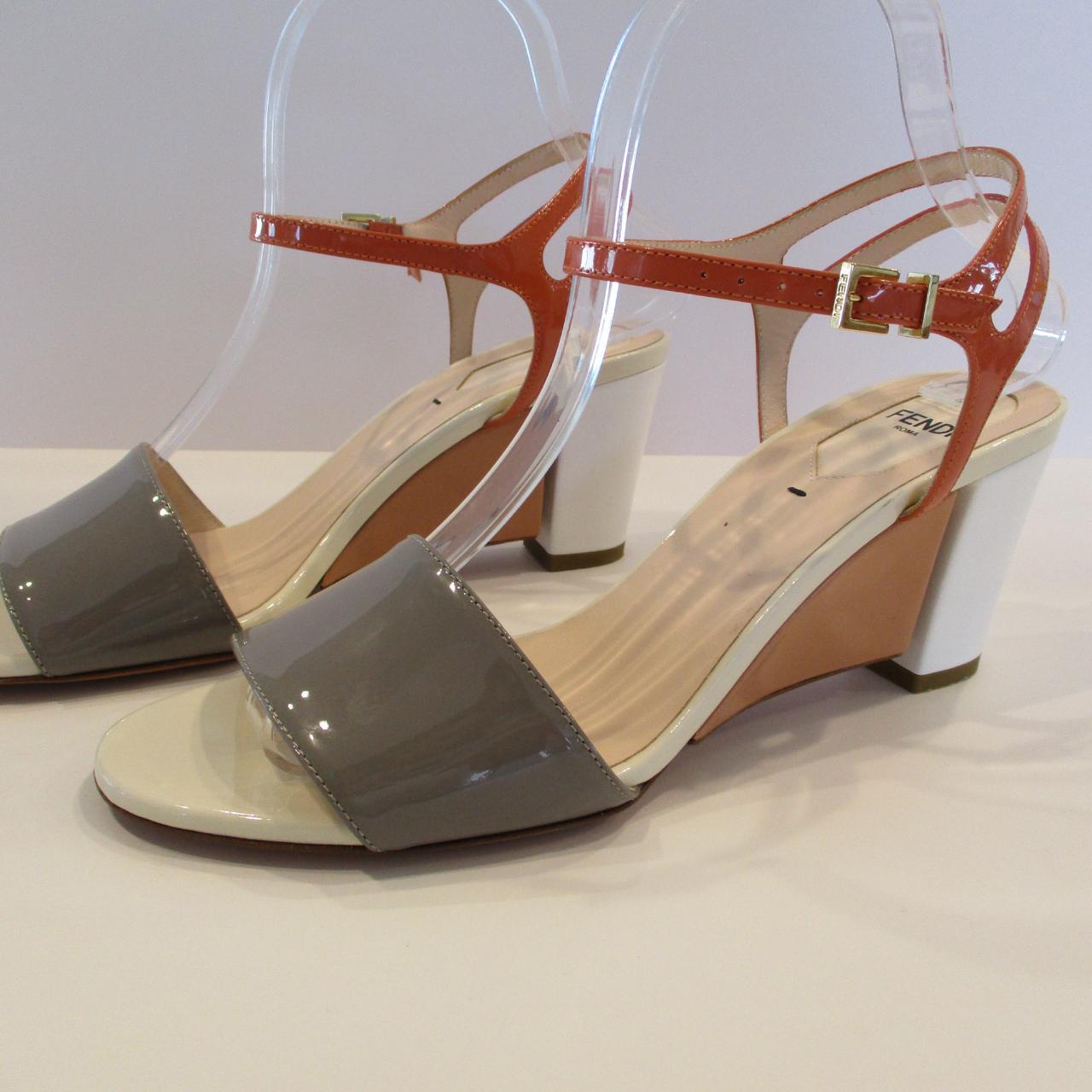 Fendi Color Block Wedge Heels Euro 38 I purchased... - Depop