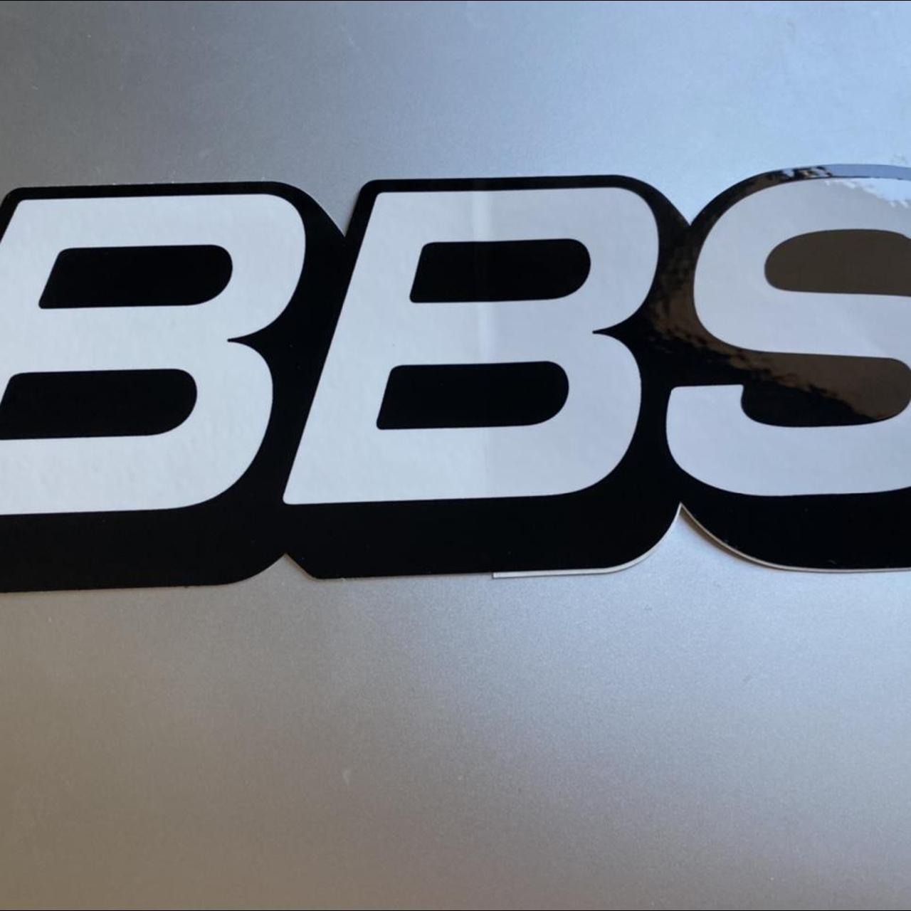 BBS Wheels 3D Sticker Set Set of 2 brand new... - Depop