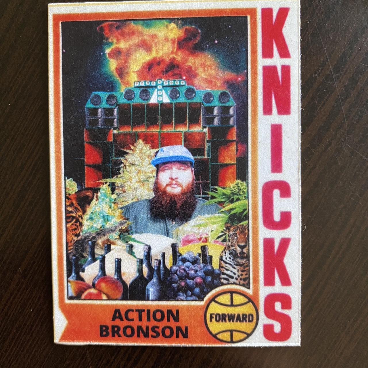 Custom Action Bronson Trading Card NY Knicks... - Depop