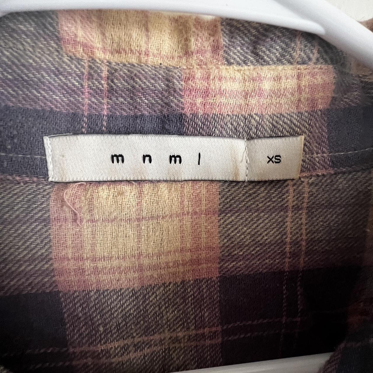 MNML Flannel - Great condition - Gently... - Depop