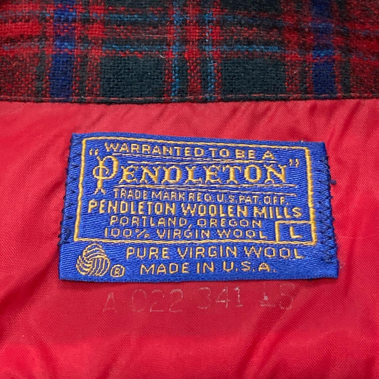 Pendleton Men's Red Shirt | Depop