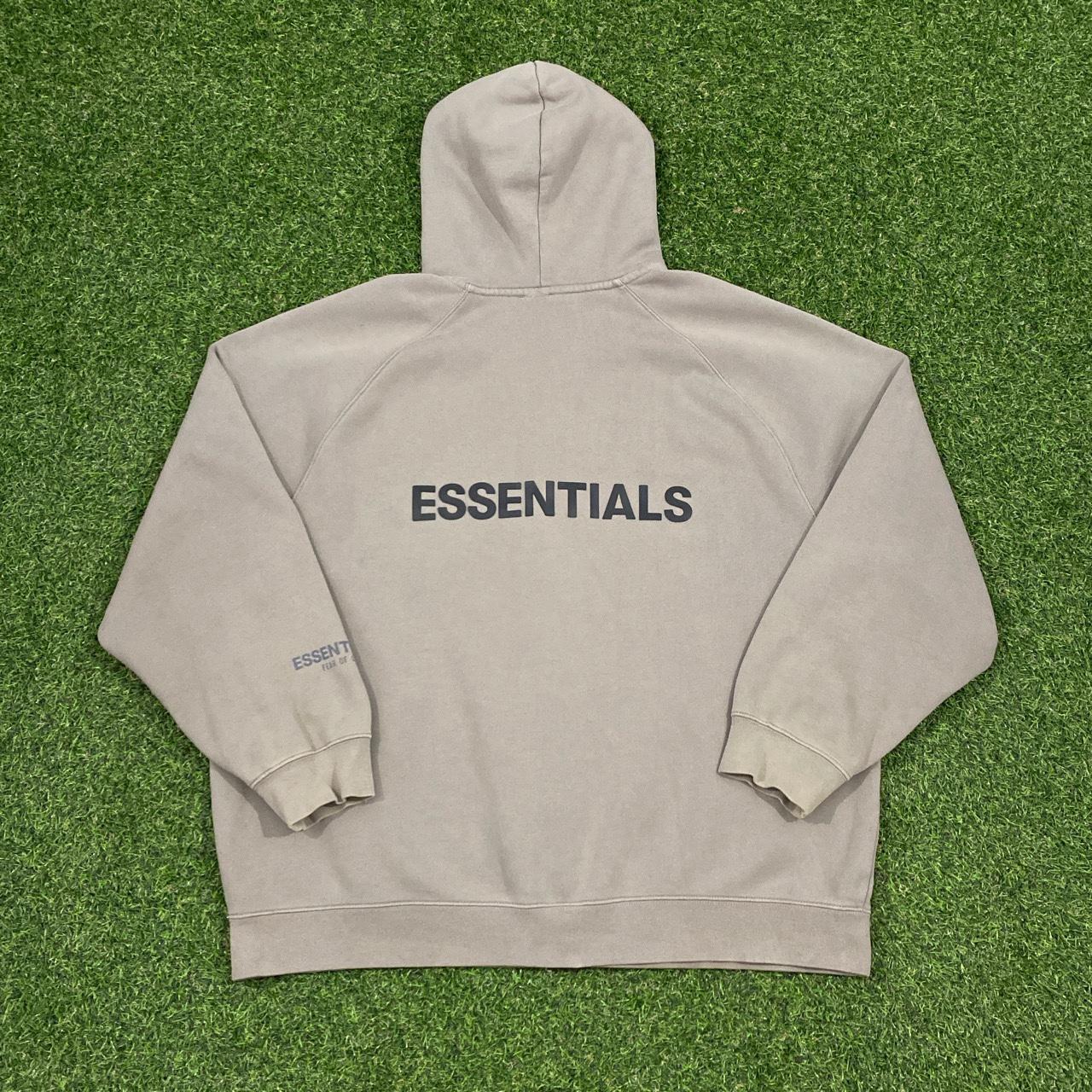 Essentials Fear Of God Full Zip Jacket Mens Size... - Depop