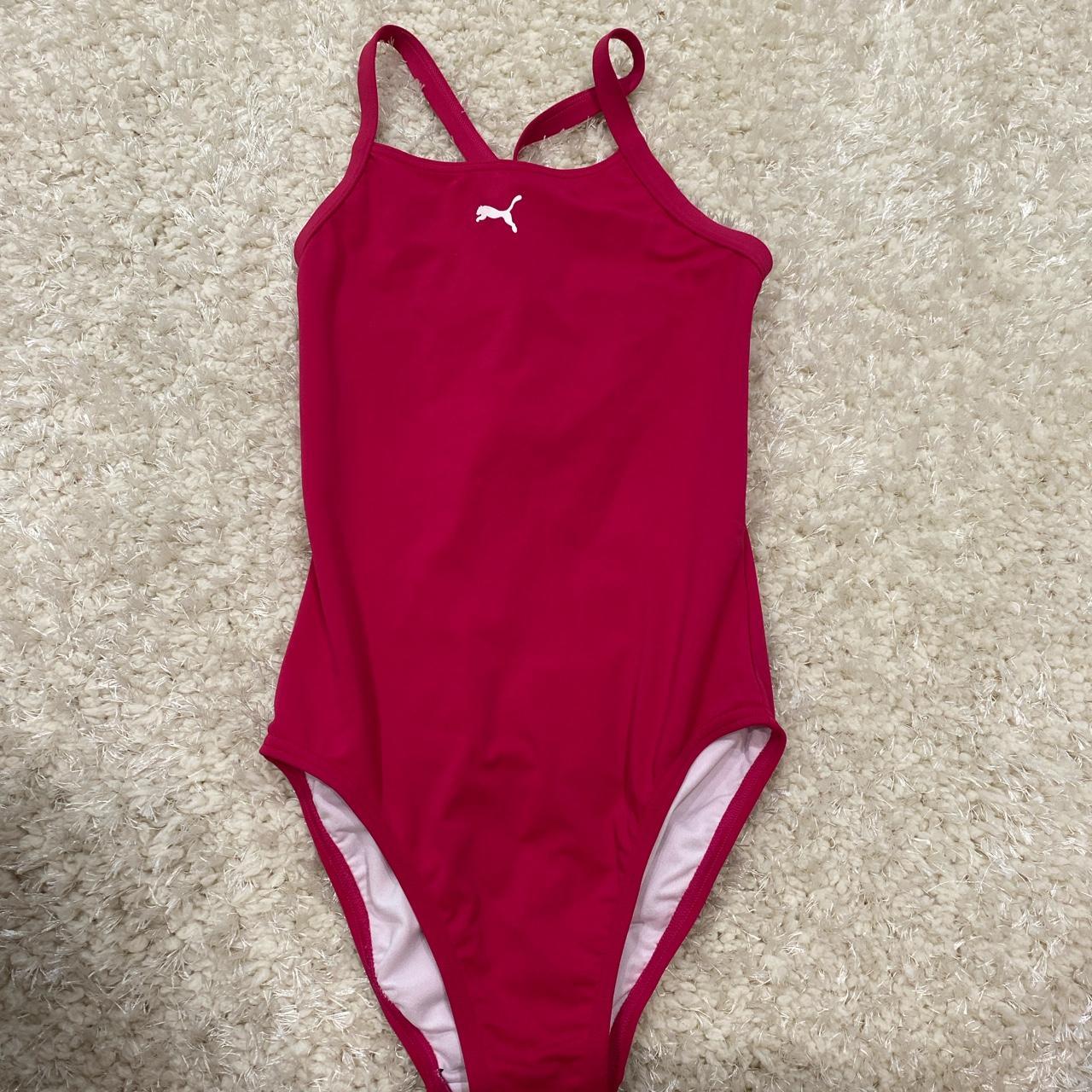 Puma one piece swimsuit Size XS great condition - Depop