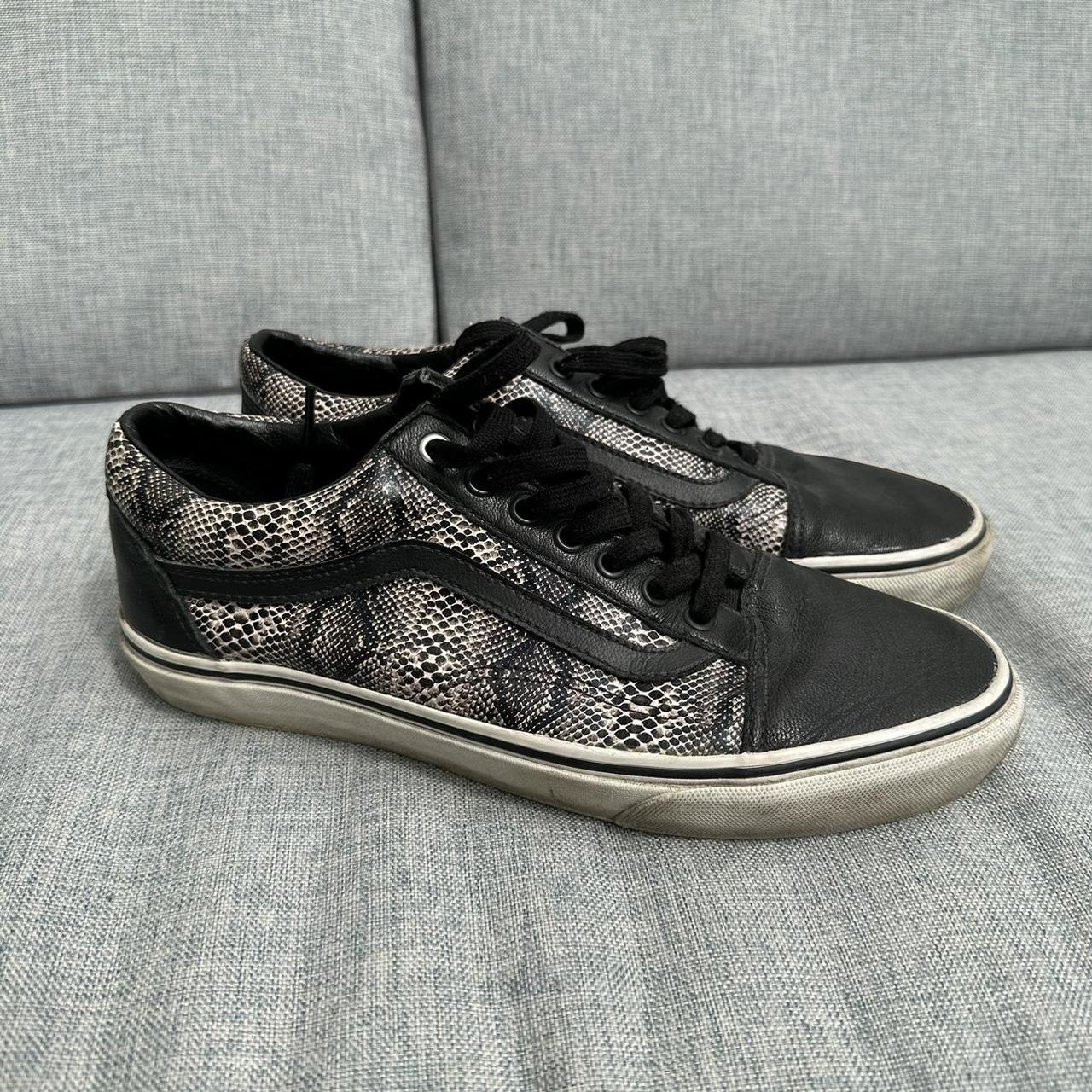 Vans Old Skool Snakeskin Sample Pair UK 8 Lightly... - Depop