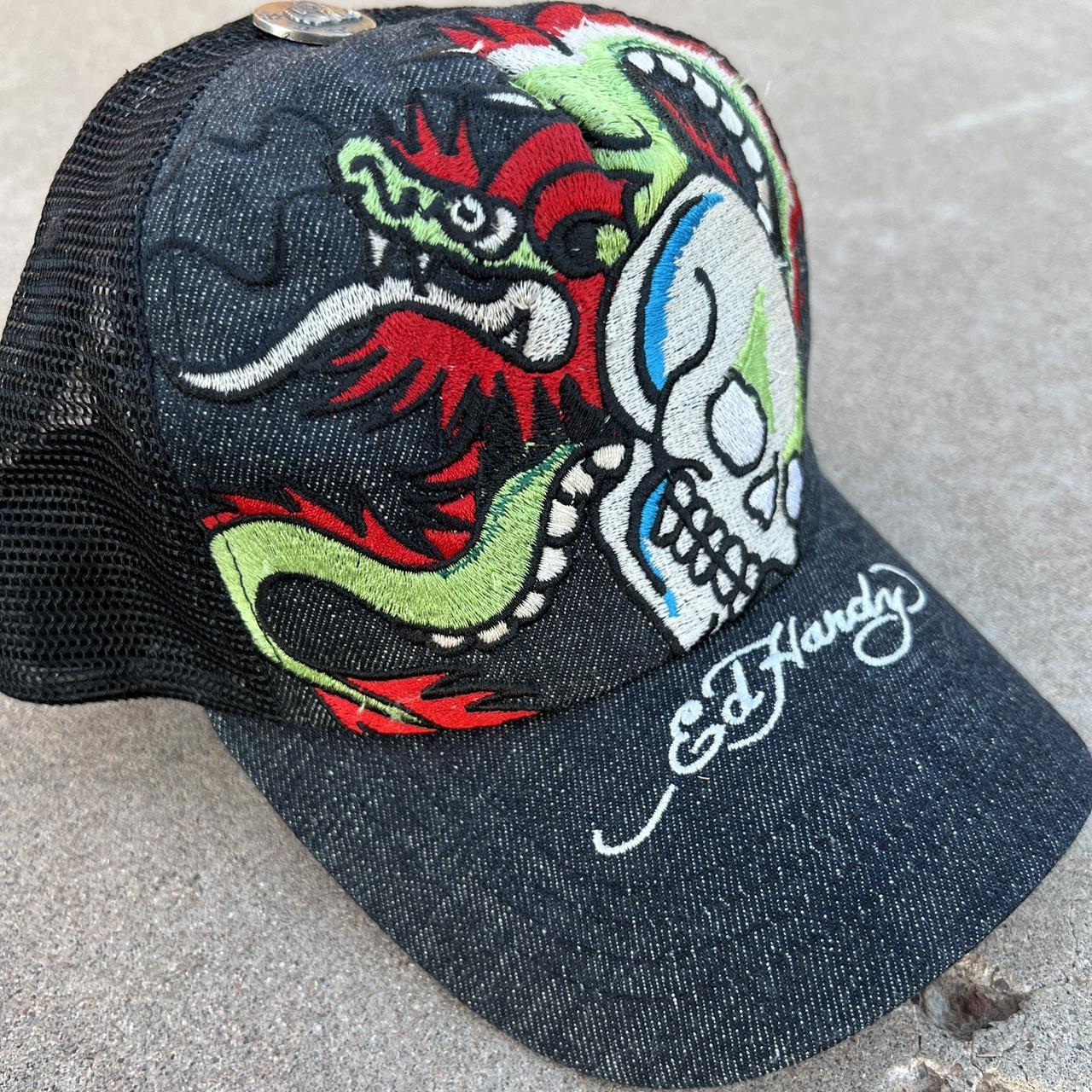 Ed Hardy Men's Hat | Depop