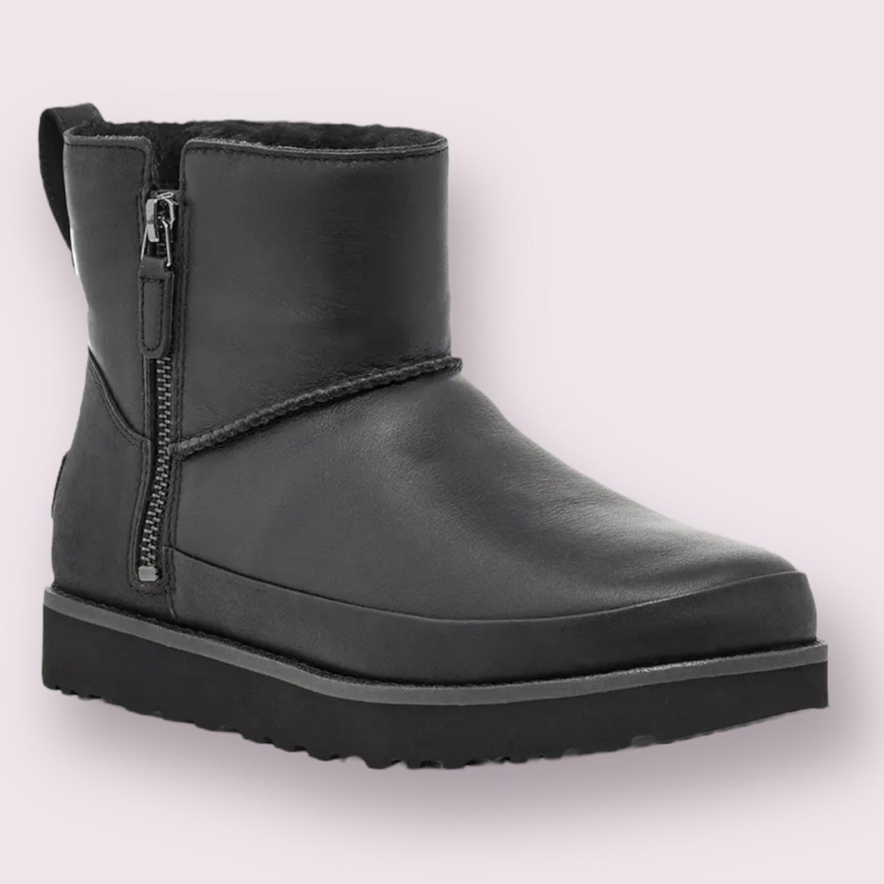 Ugg Classic Mini Zip Boot - Black... - Depop