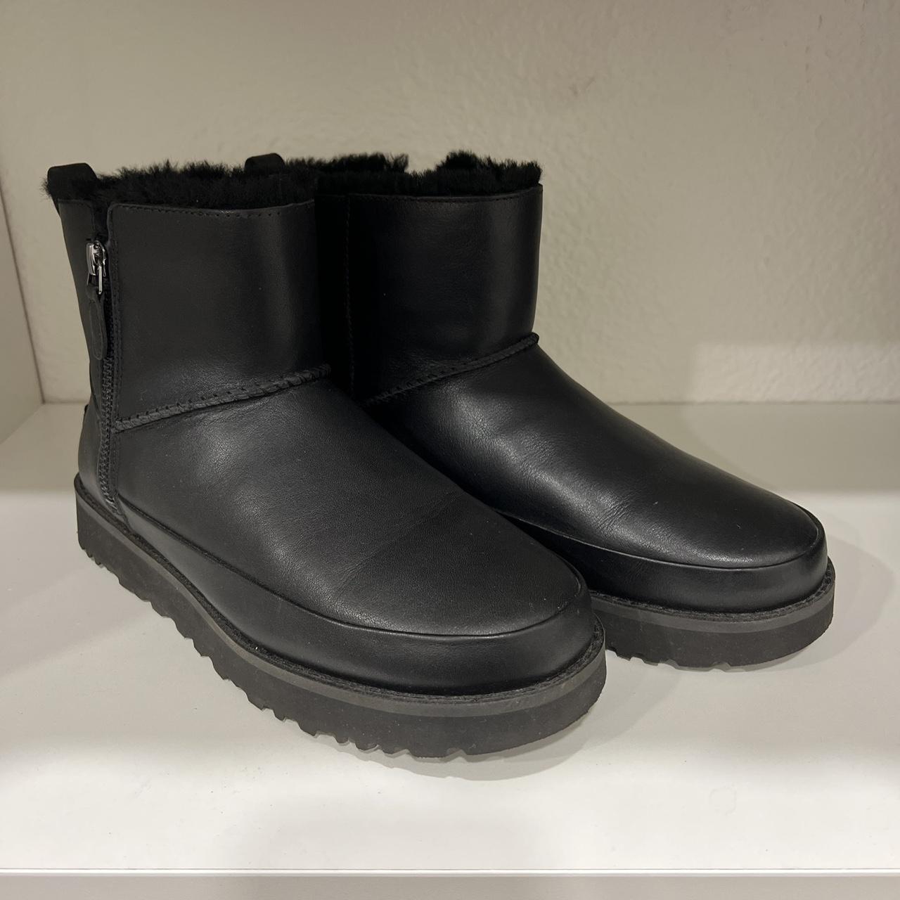 Ugg Classic Mini Zip Boot - Black... - Depop