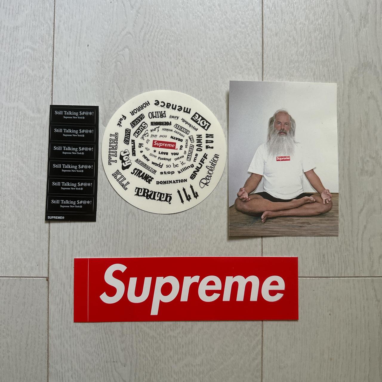 Supreme sticker pack. Comes with all stickers you... - Depop