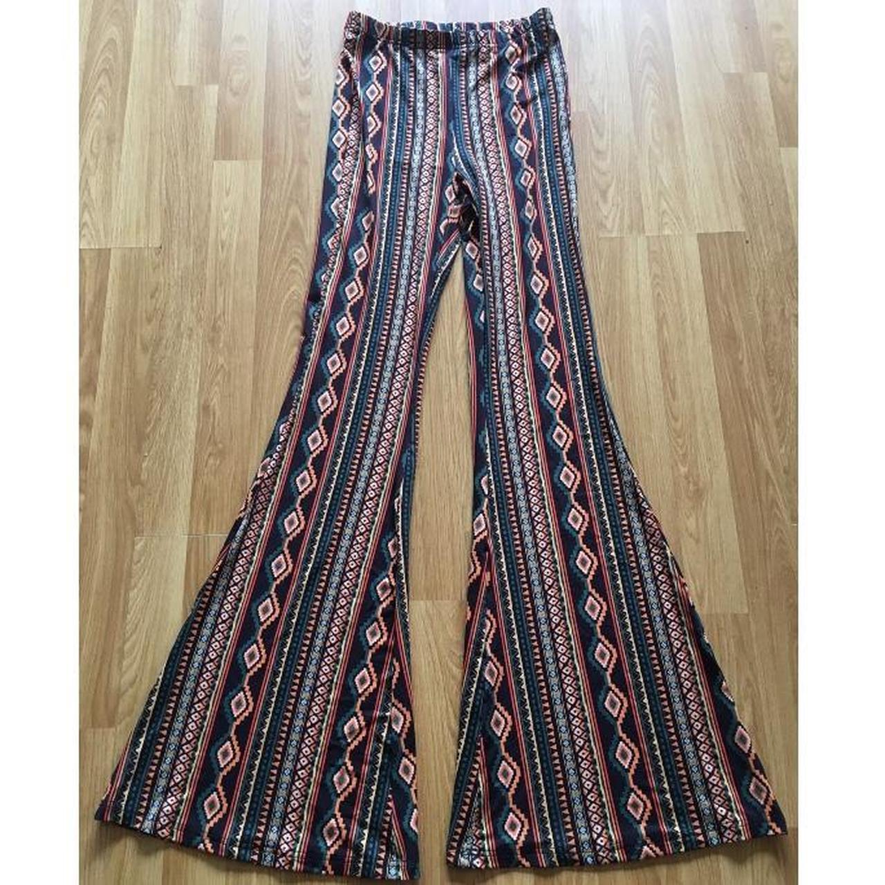 Funky disco flared slut yoga pants. Never worn and... - Depop