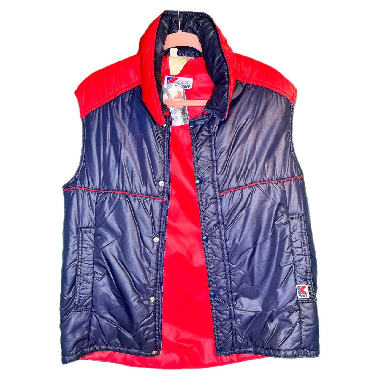 Vintage K-Way windbreaker vest - Depop