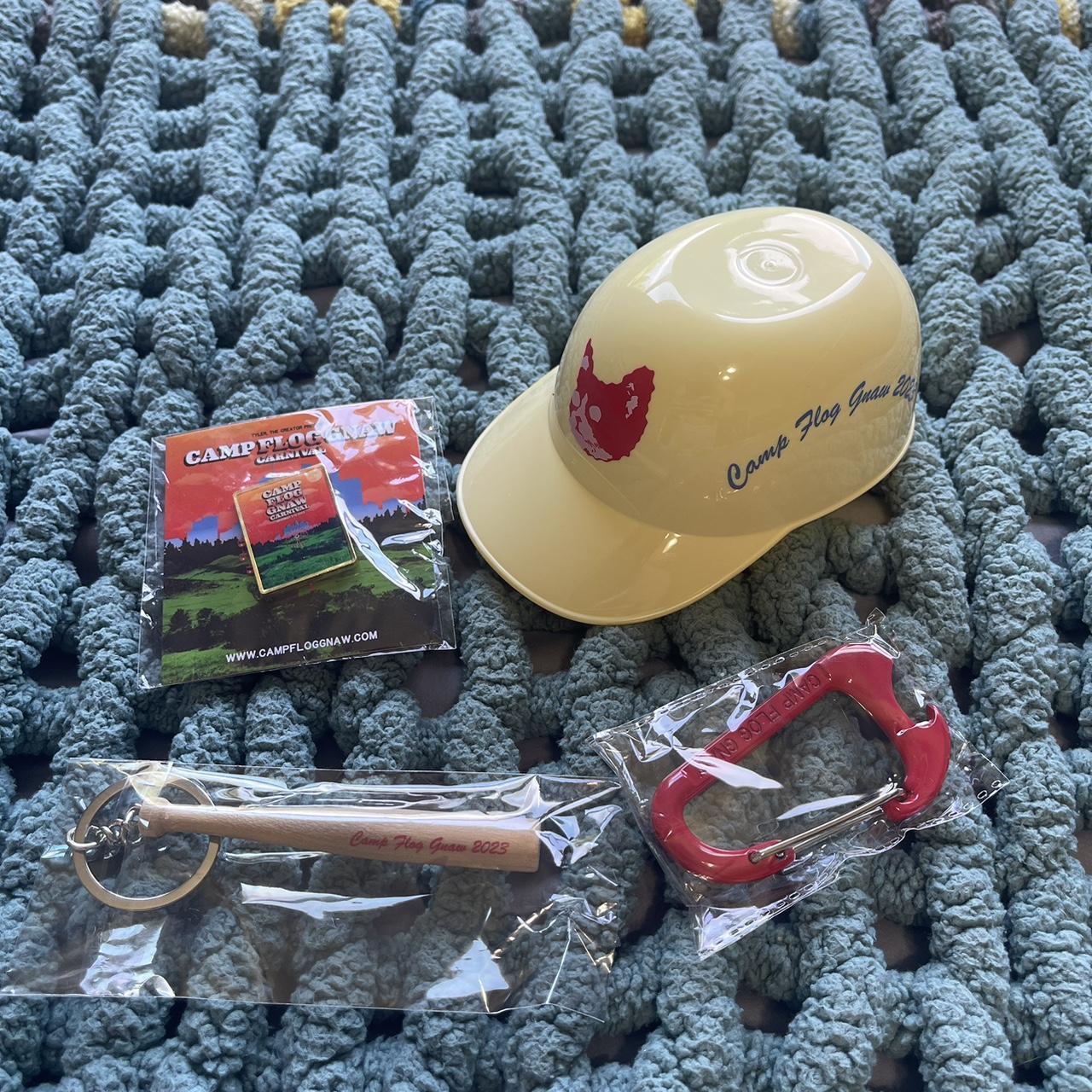 Camp Flog Gnaw 2023 VIP Merch. Includes pin,... - Depop