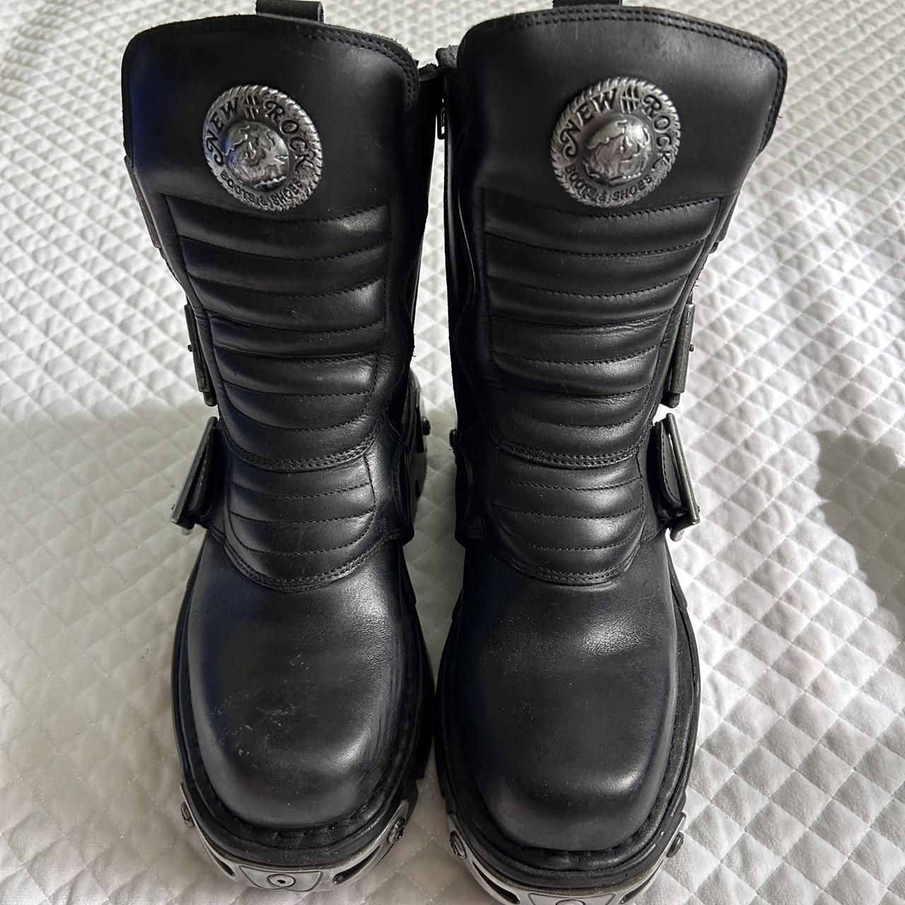 New Rock Reactor boots Brought brand new from new... - Depop