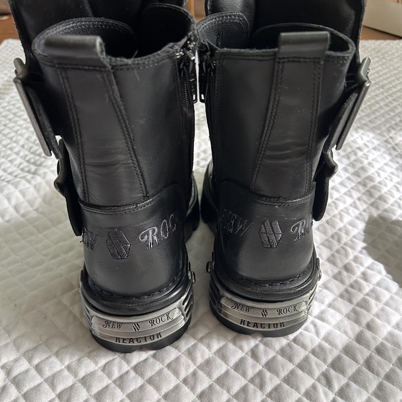 New Rock Reactor boots Brought brand new from new... - Depop