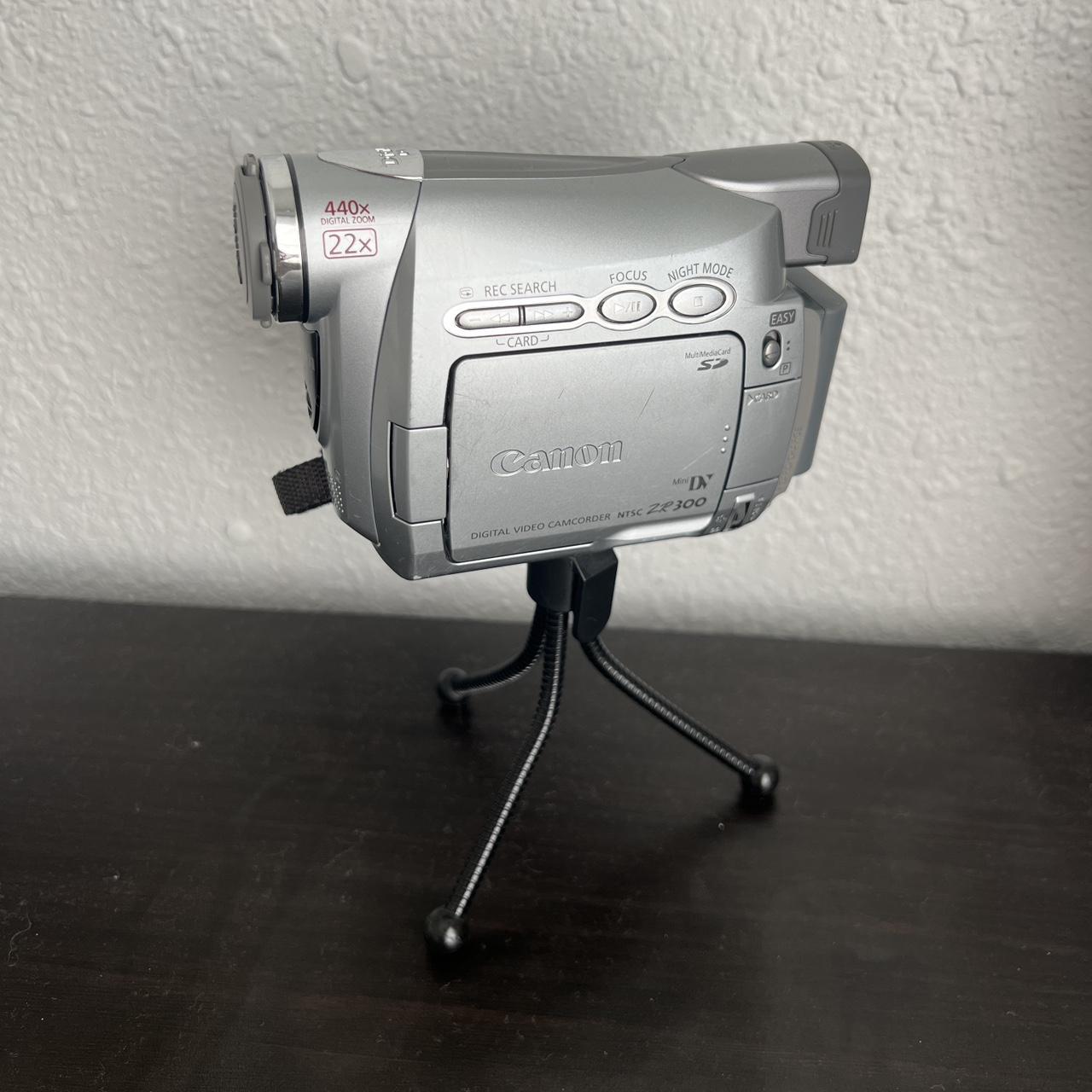 CANON mini DV ZR300 turns on- digital works-... - Depop