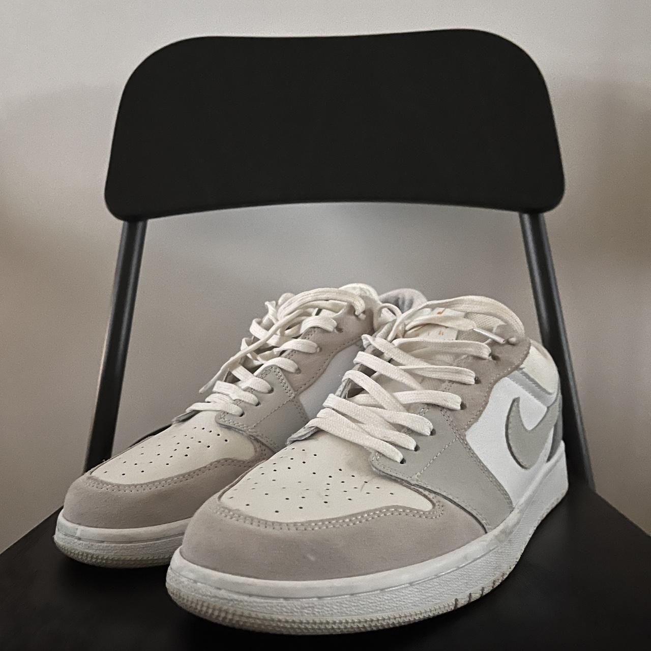 Jordan 1 Low Paris Worn A McQueen Insoles US11 - Depop