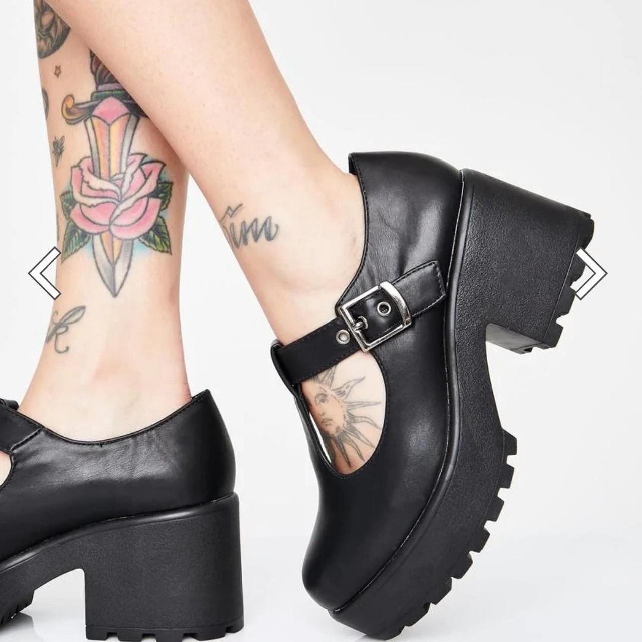 Koi footwear dark sai Mary Janes. Super cute... - Depop
