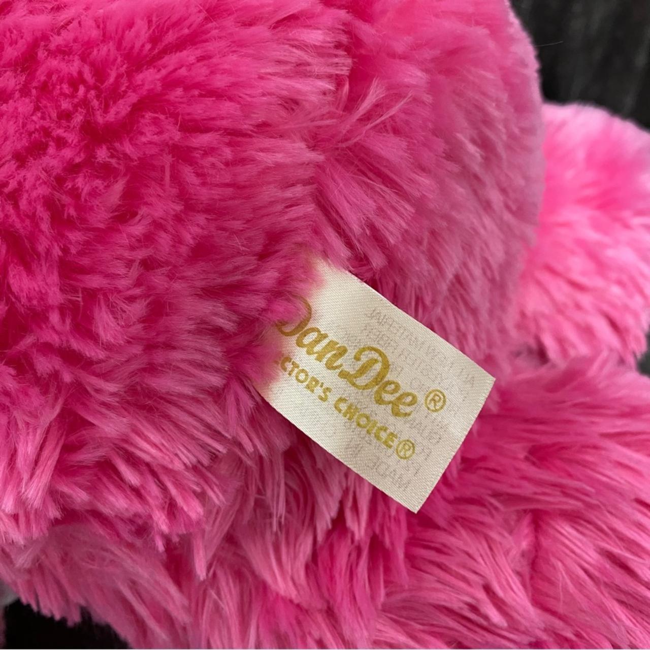 Dan Dee 2019 Sweetheart Teddy Pink Plush Stuffed... - Depop