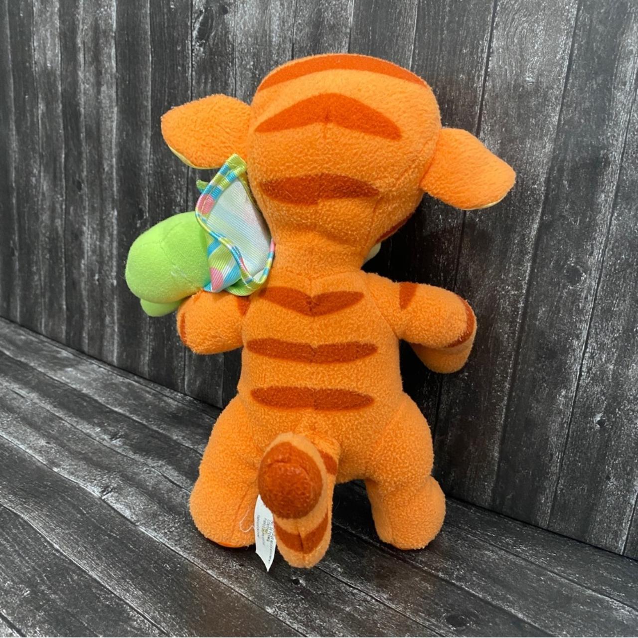 Disney Tigger Fisher Price Baby Plush Toy Satin... - Depop