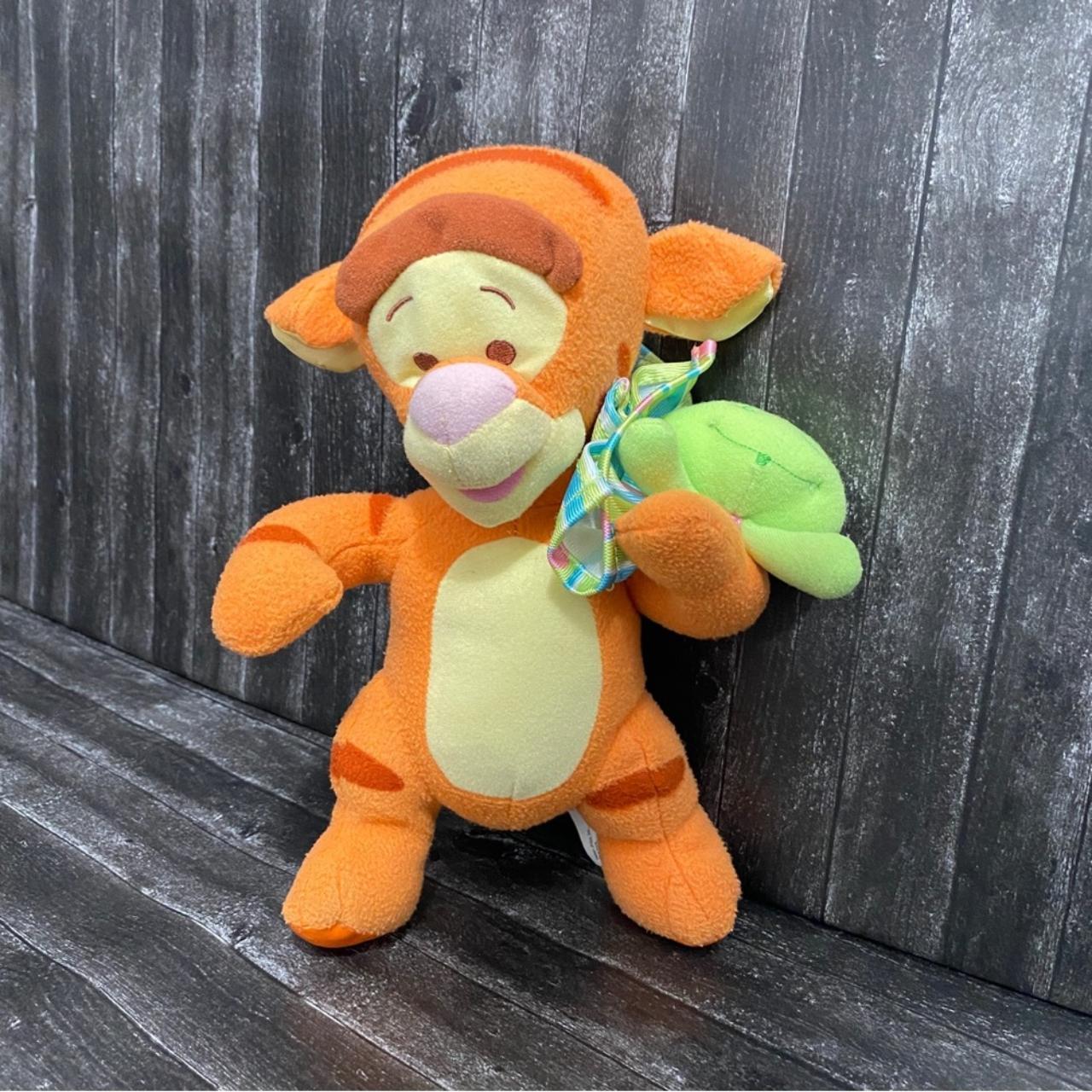 Disney Tigger Fisher Price Baby Plush Toy Satin... - Depop
