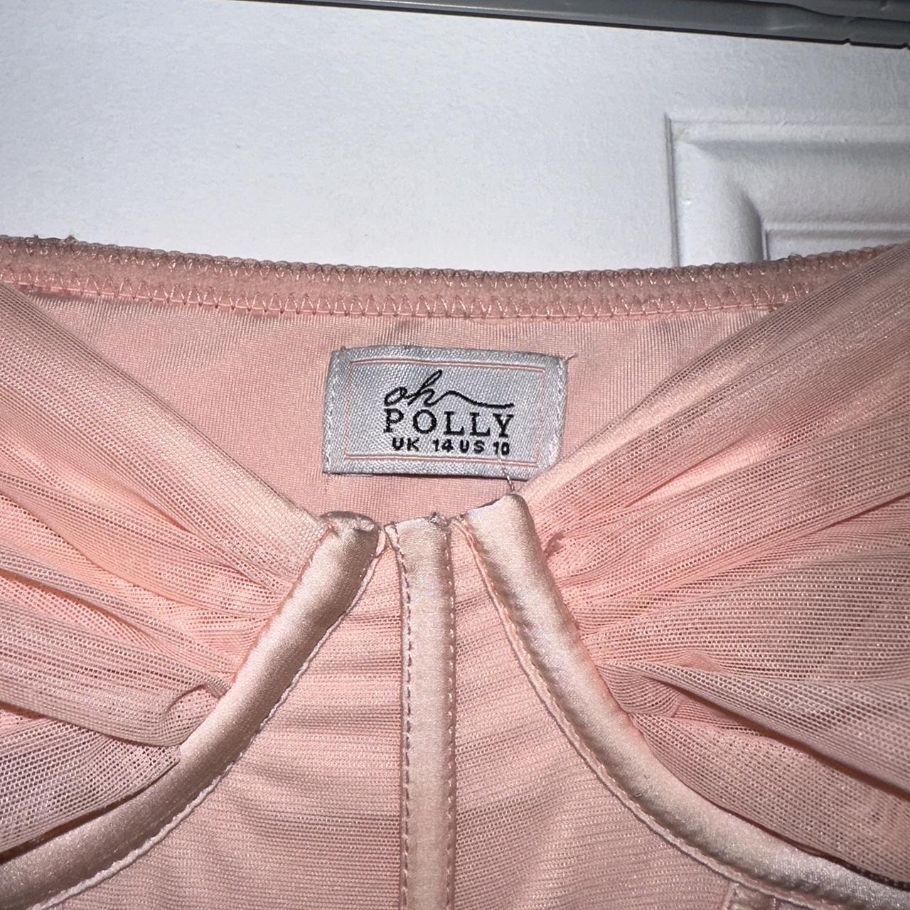 Oh Polly Pink corset dress, open to offers! - Depop