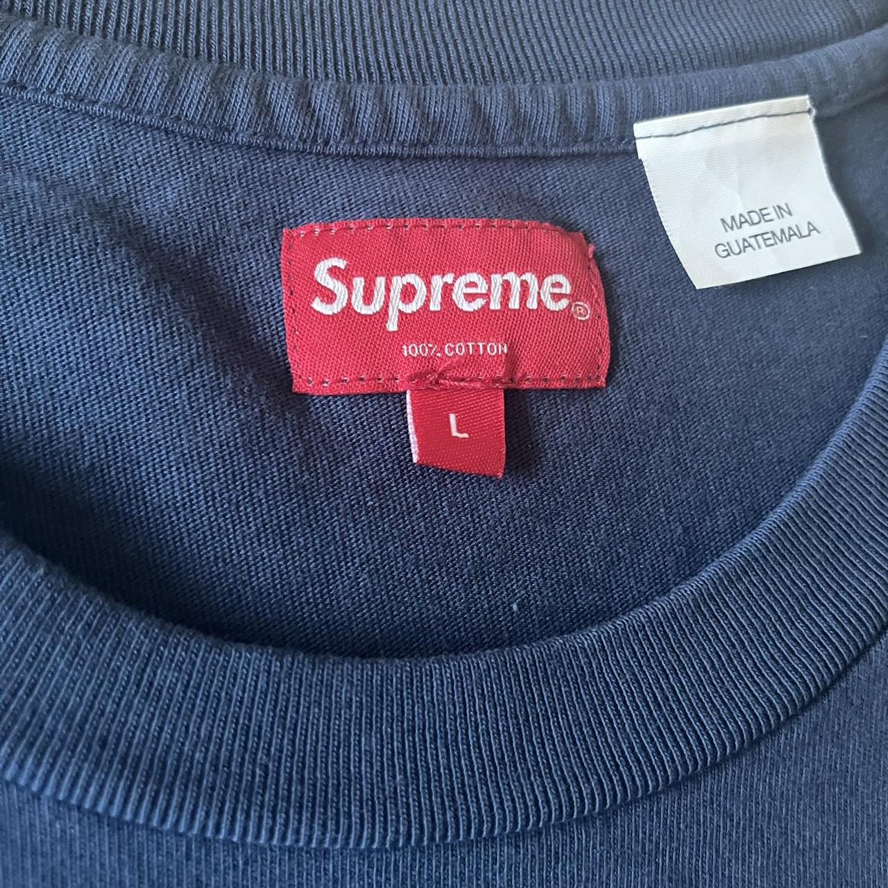 Supreme Script Logo Shirt ️ Preshrunk all cotton... | Depop