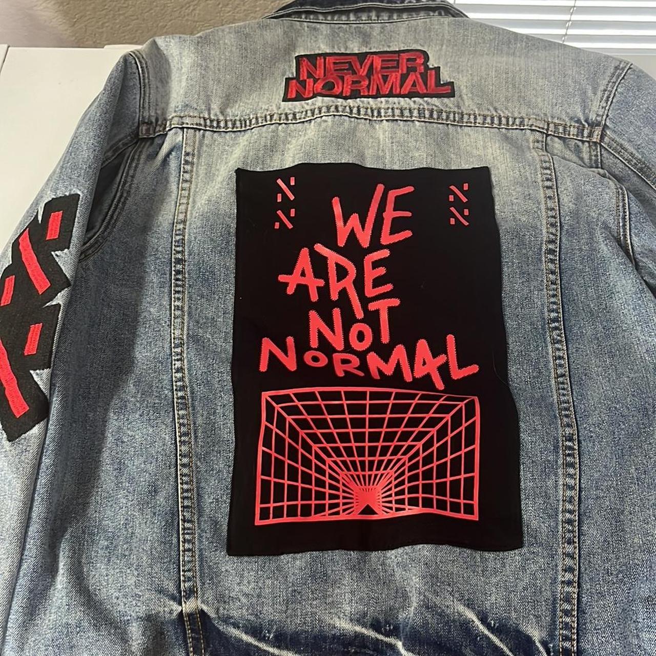Sam Golbach limited edition Never Normal denim... - Depop