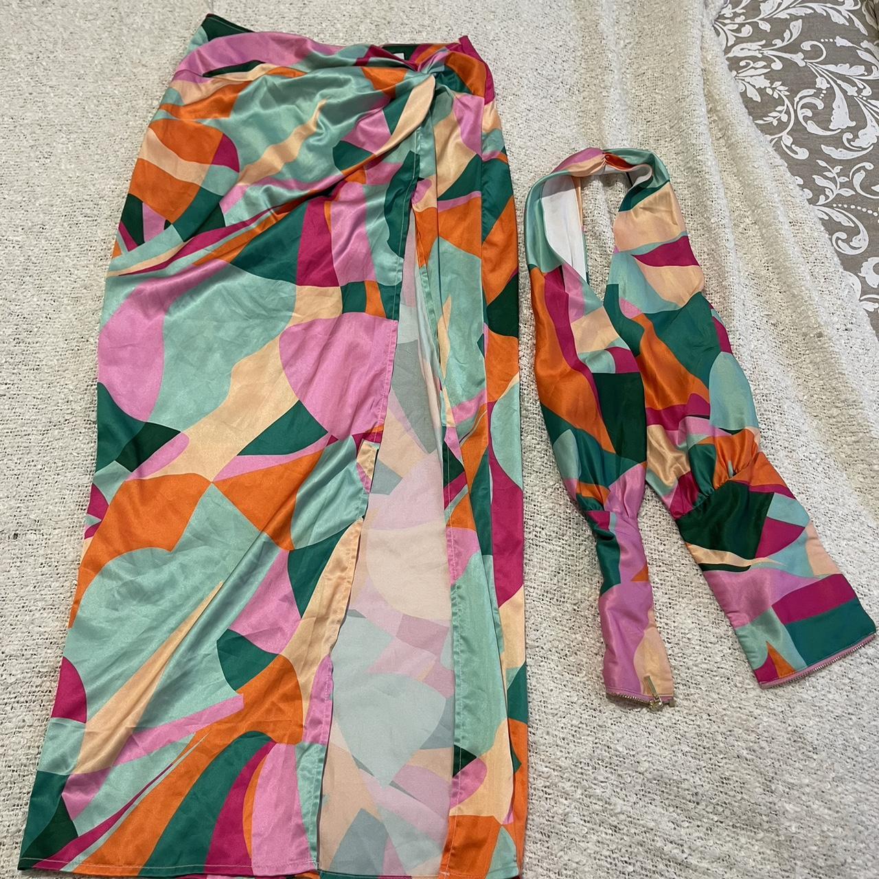 Two piece runaway the label set, skirt worn once too... - Depop