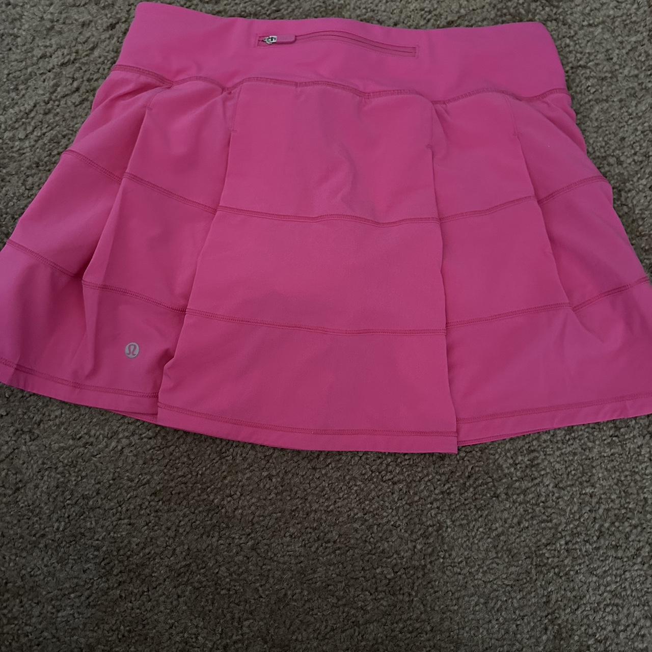 Lululemon Womens Pink Skirt Depop