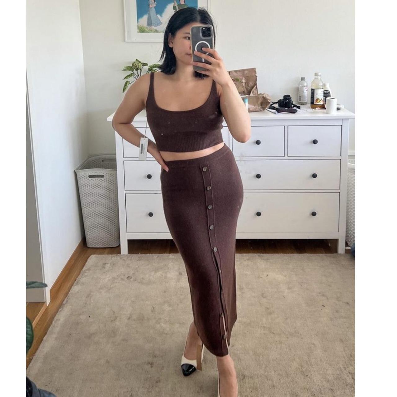 Reformation cashmere set - 100% cashmere. Brand new,... - Depop