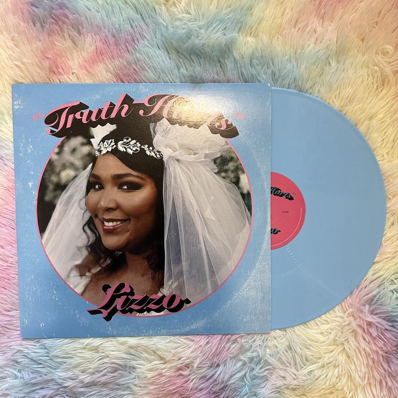 ┊BABY BLUE LIZZO TRUTH HURTS VINYL (12" SINGLE) —... - Depop