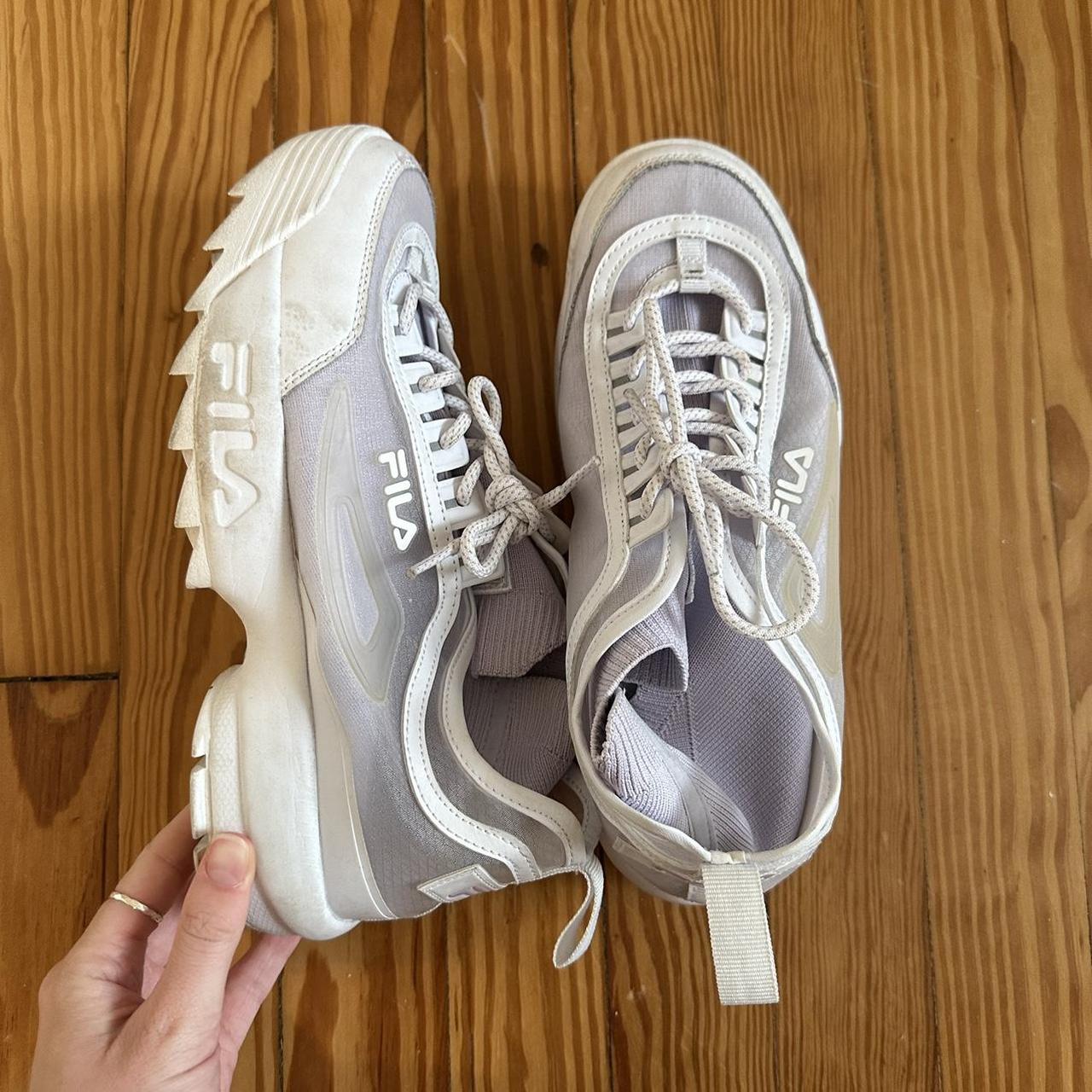 Mesh semi platform Filas bought originally from... - Depop