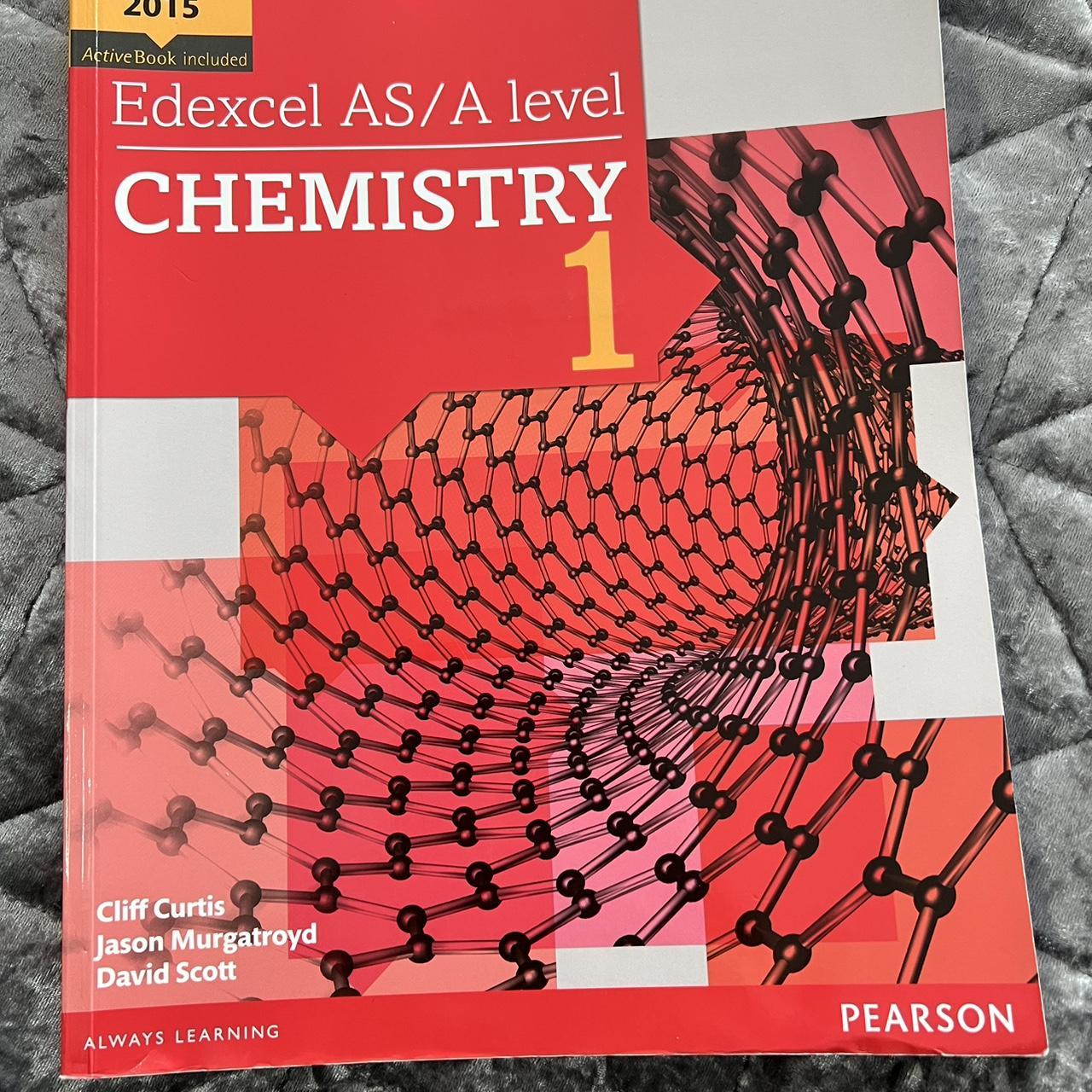 A-Level Chemistry Edexcel Student Book 1. Hardly... - Depop