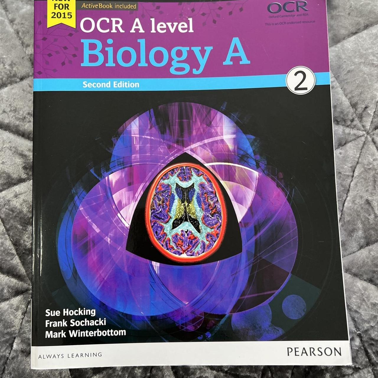A-Level Biology OCR A Student Book 2. Never used and... - Depop