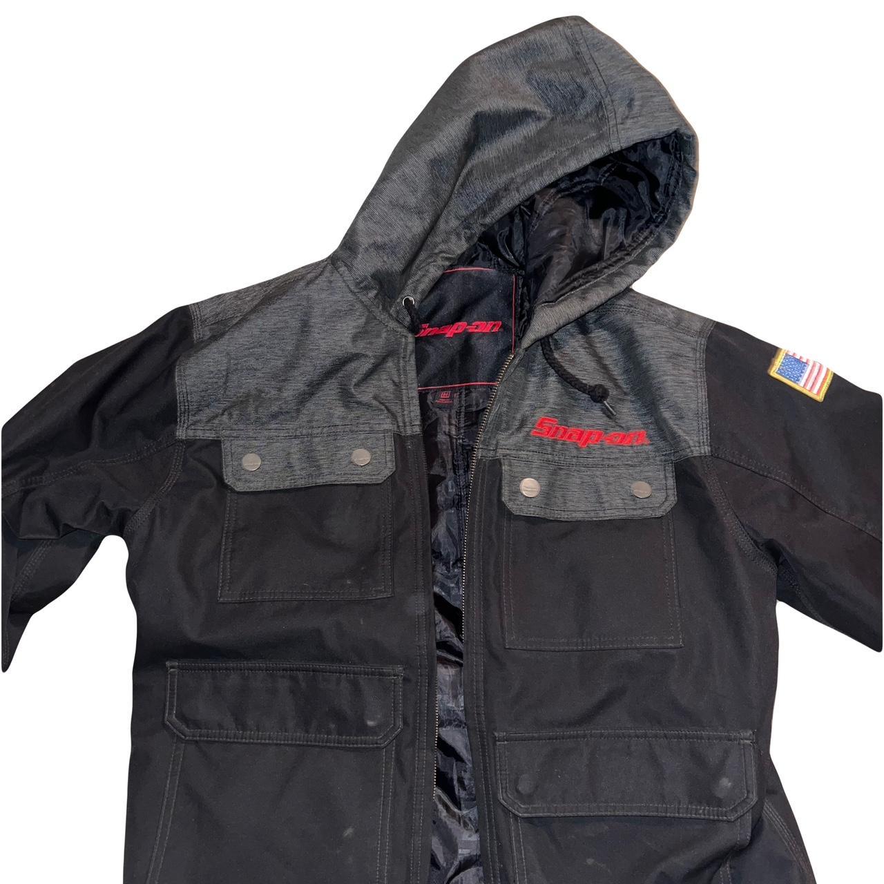 Heavy Men’s Jacket Medium Snap-on Good & Thick... - Depop