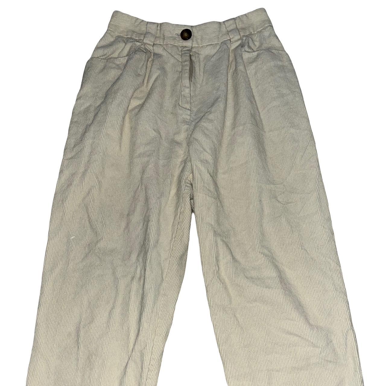Cream Color Pants Brand: Simplee Size Medium - Depop