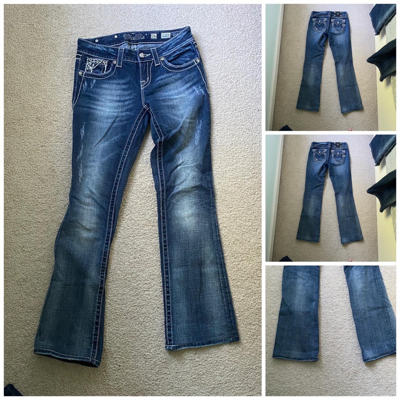 ୨♡୧ 2000s low rise Miss Me jean bundle! ୨♡୧ cute... - Depop