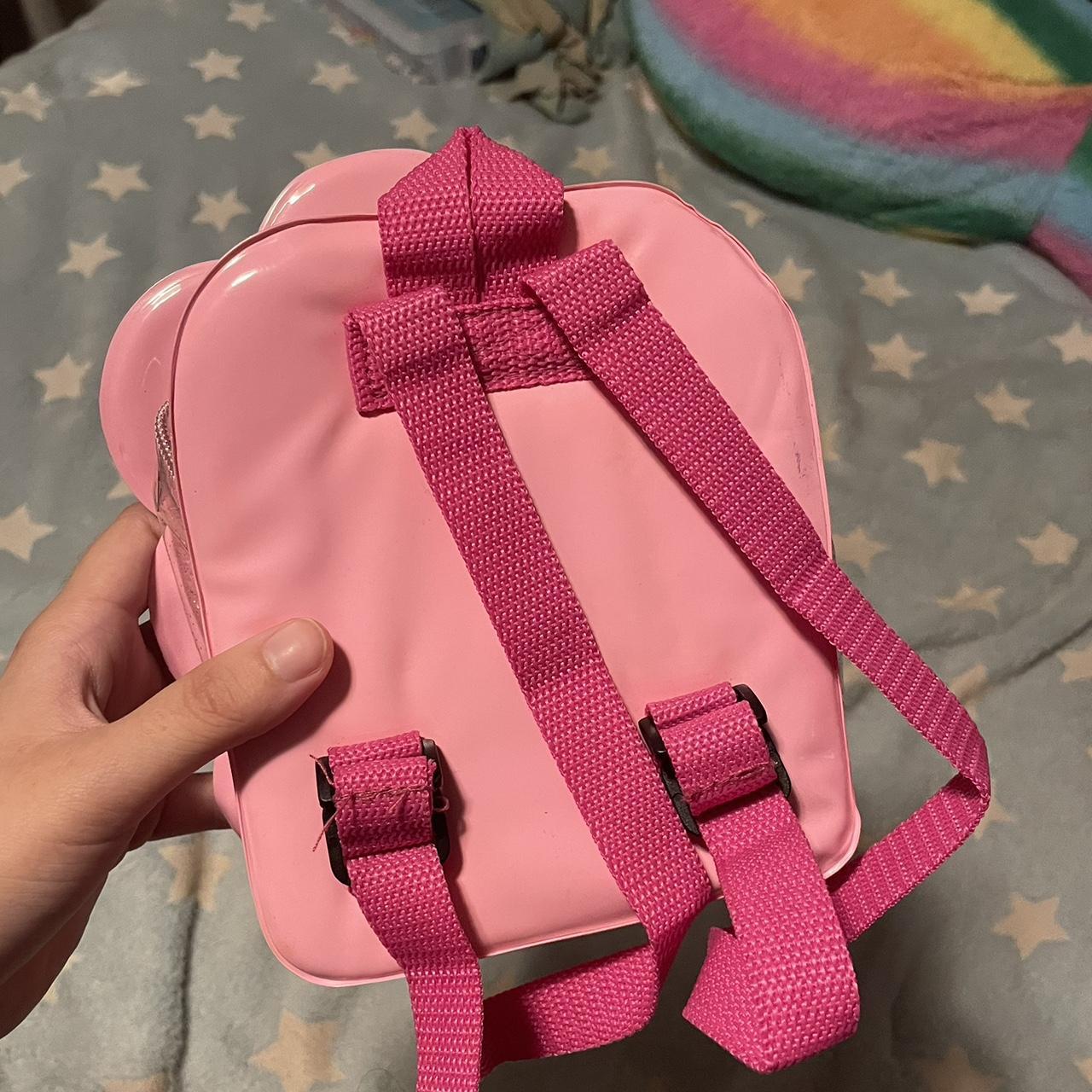 Hello Kitty pink and white backpack vintage y2k 2010... | Depop