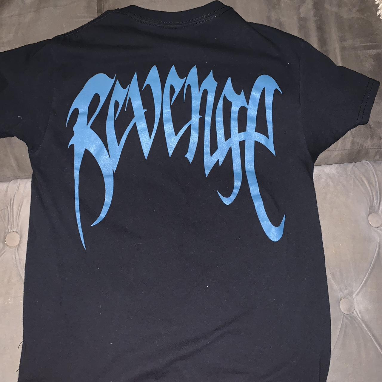 Authentic Revenge Juice WRLD Tee - barley worn -... - Depop