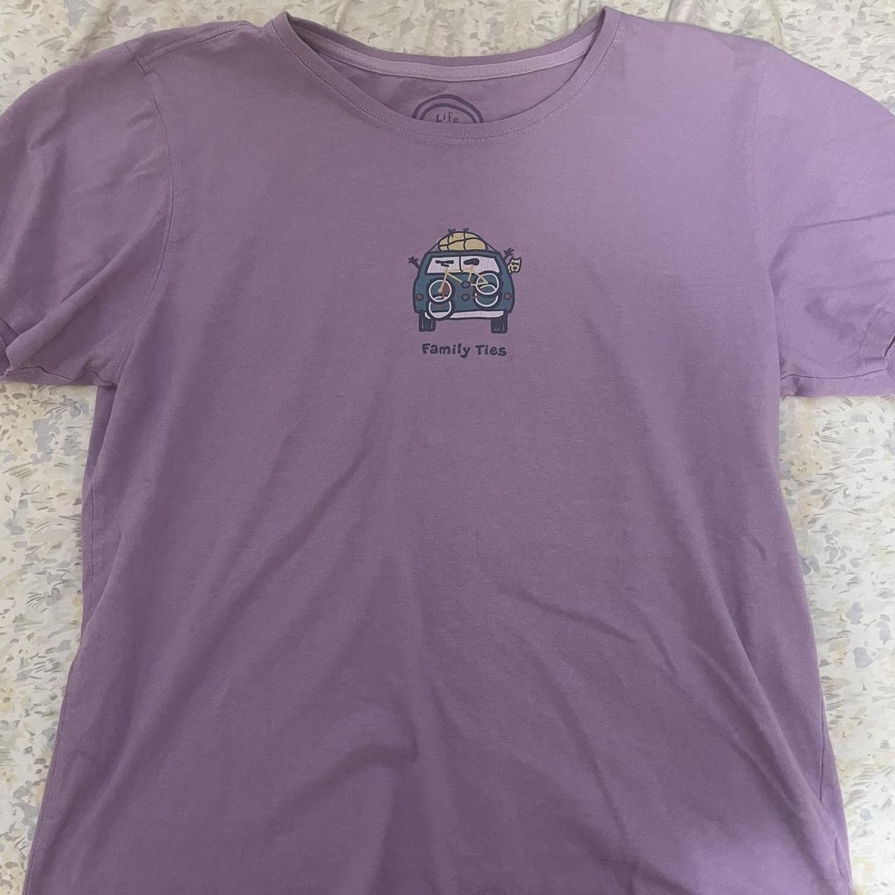 womens size large life is good tshirt - Depop