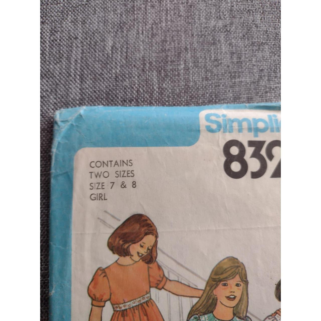 Simplicity sewing pattern Dated 1977 Pattern is... - Depop