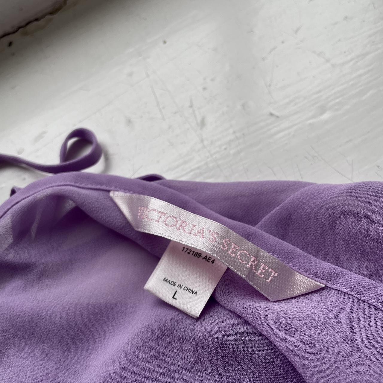 lilac victoria’s secret lacy dress new without... - Depop