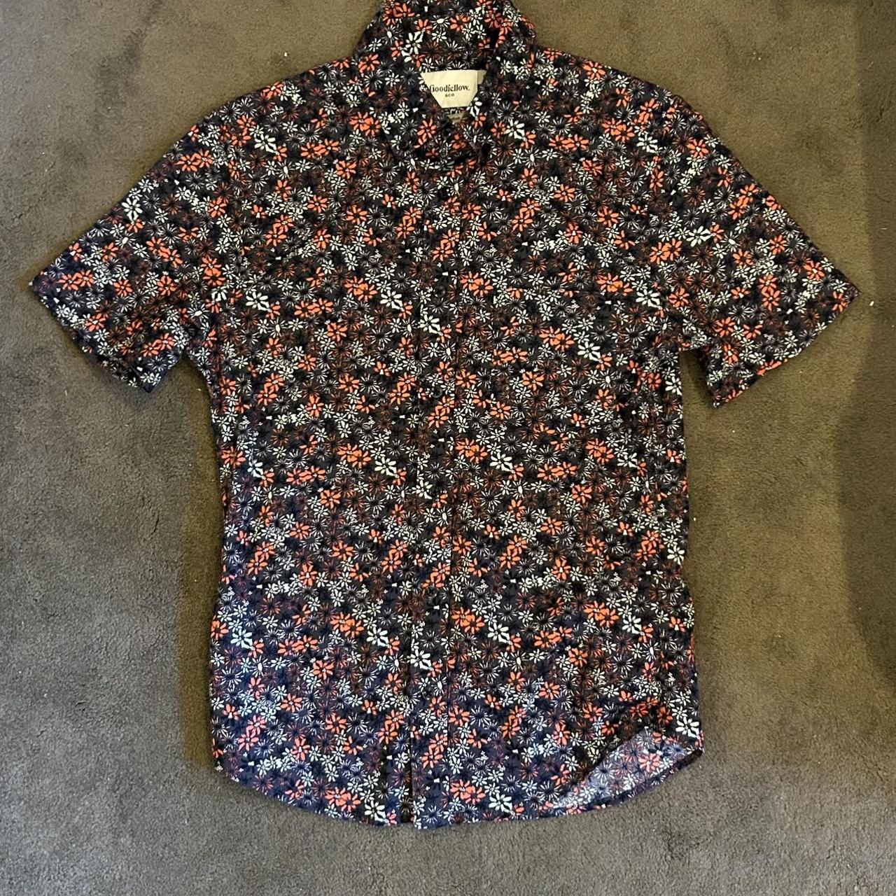 Goodfellow & Co short sleeve button down shirt mens... - Depop