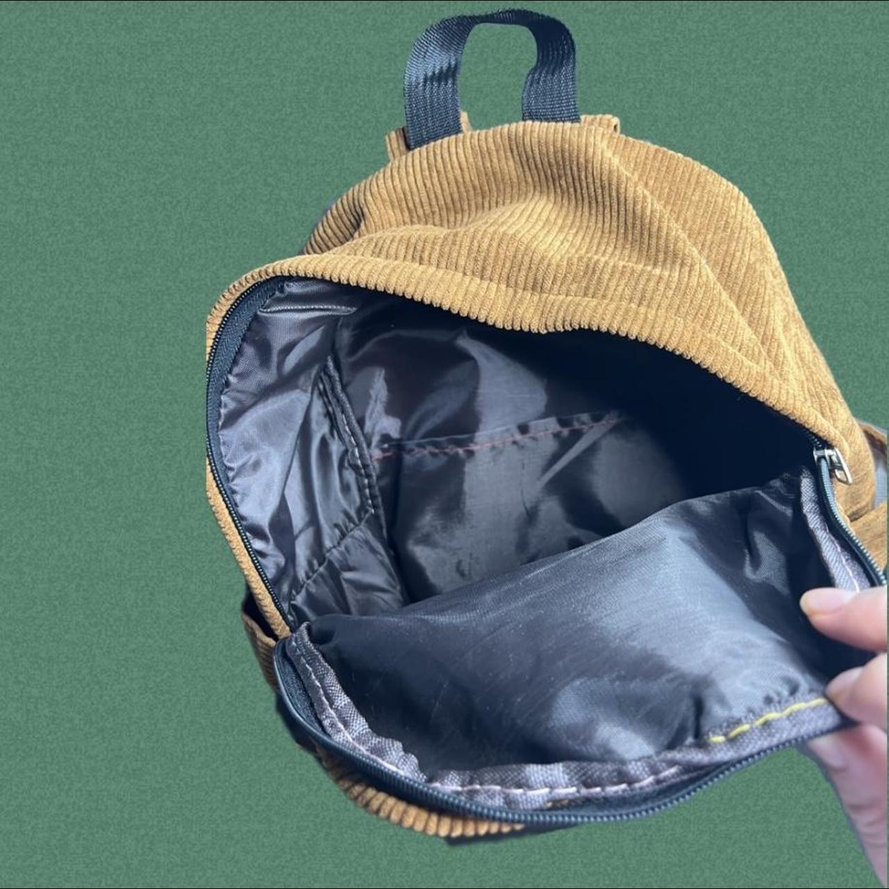 👁️ -Description: mini miniature backpack. Brown soft... - Depop