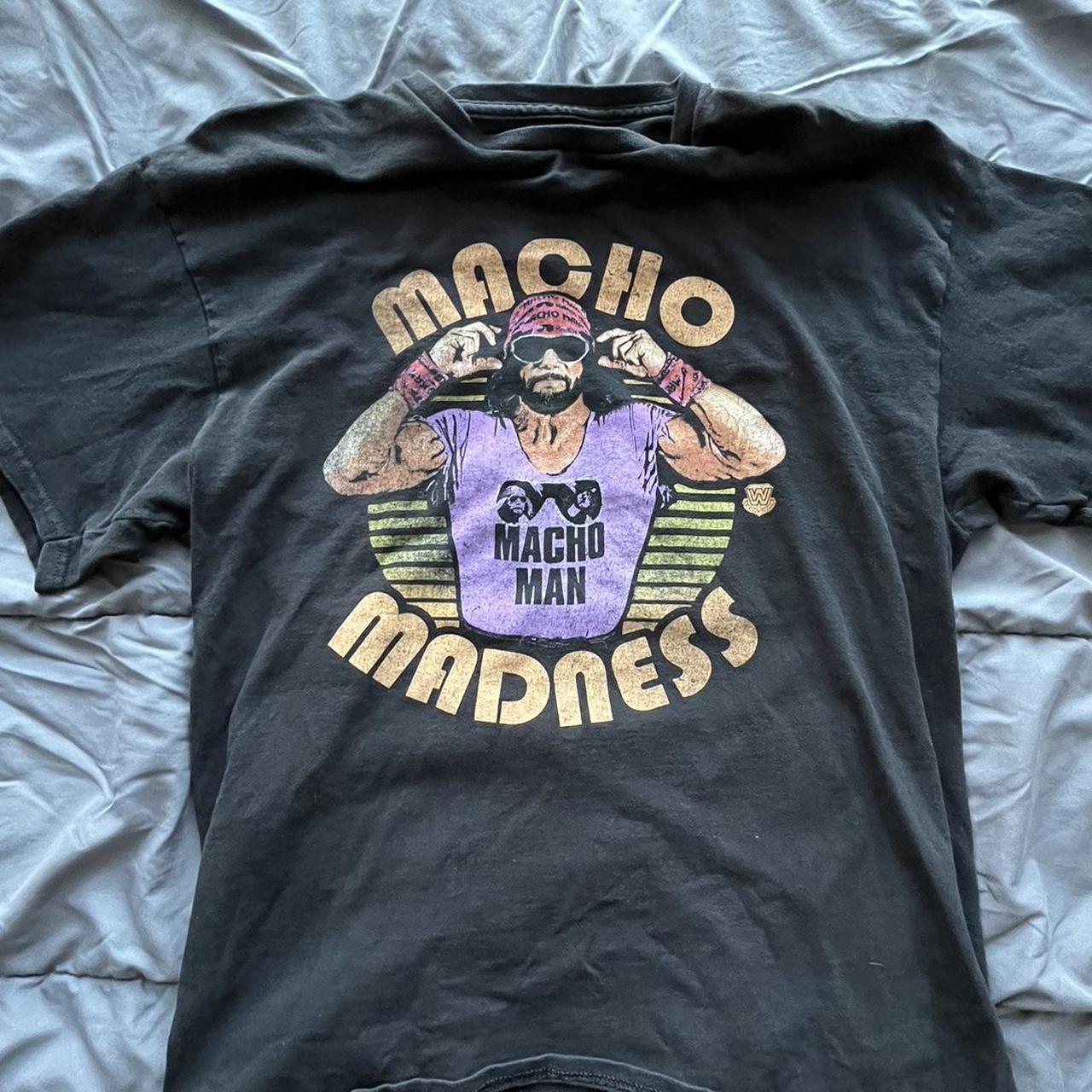 Macho man randy savage t shirt Graphic has a nice... - Depop