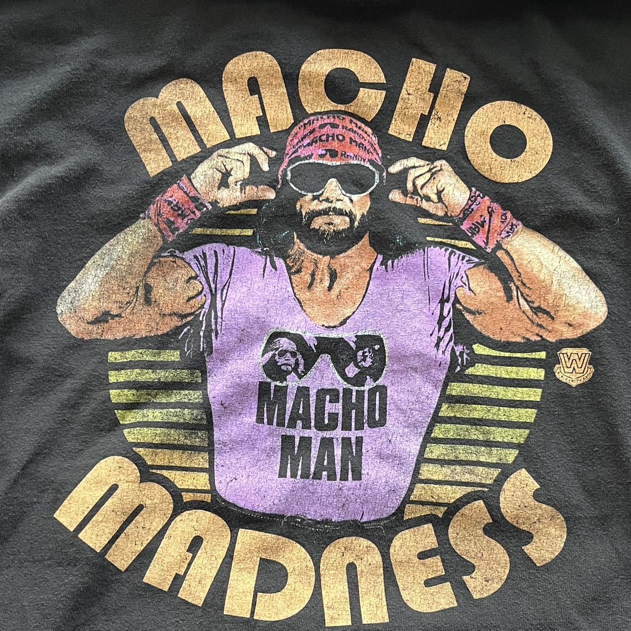Macho man randy savage t shirt Graphic has a nice... - Depop