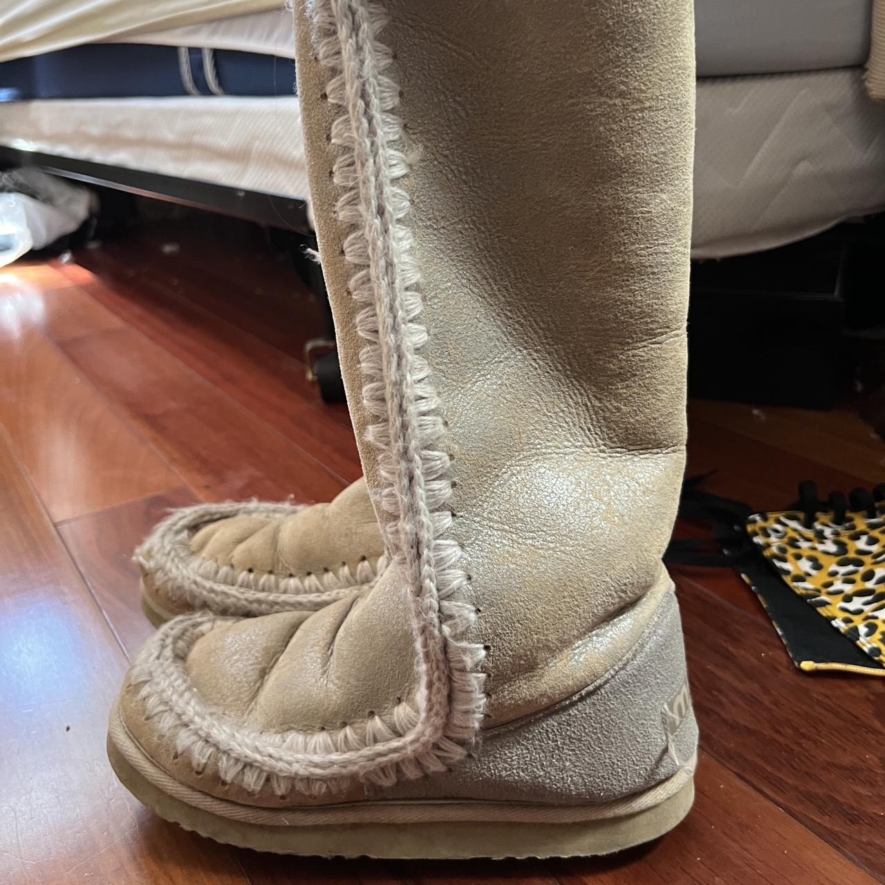 Mou Tall Boots I can’t find the size but I’m a... - Depop