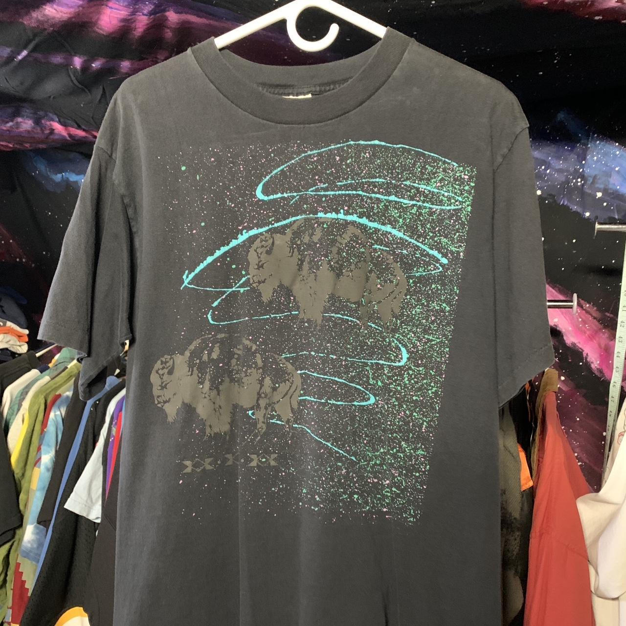 80’s Buffalo Psychedelic Mall Graphic piece . Back... - Depop